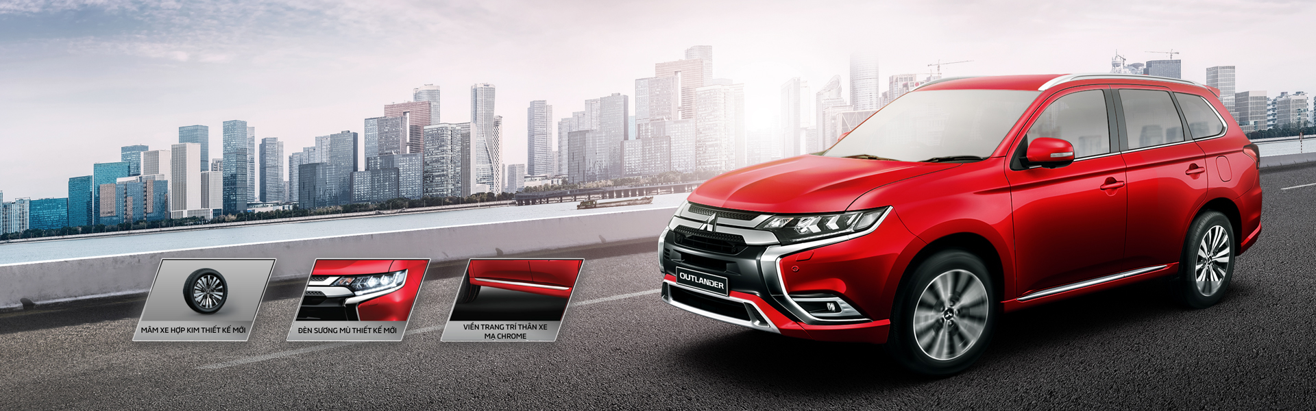 NEW OUTLANDER - Mitsubishi Hà Nội
